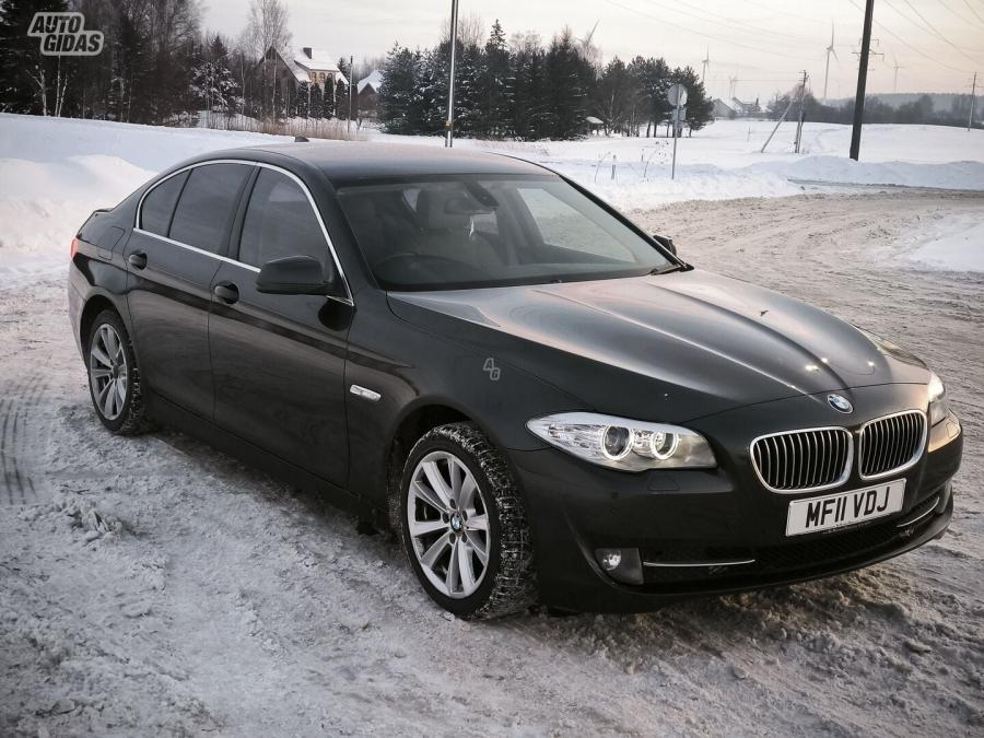 BMW 520 2011 in Telschi, with an engine capacity of 2.00 L and mileage of 230 thousand km for 3450 €, photo 7 on AUTOMOTO.COM.LV