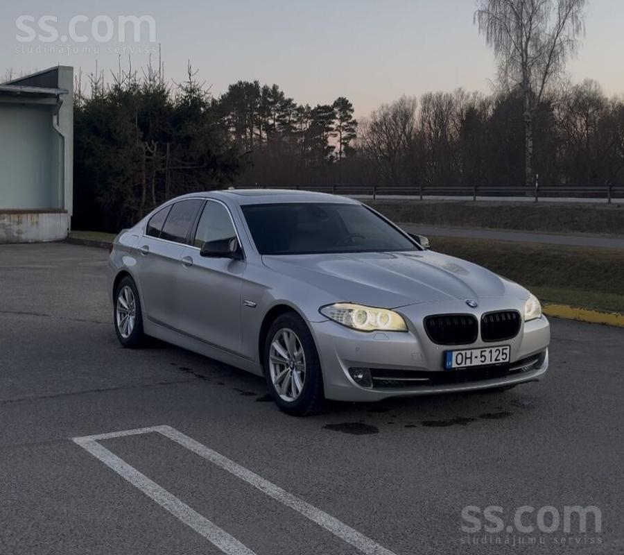 BMW 520 2011 Rīga, ar dzinēja tilpumu 2.00 L un nobraukumu 176 tūkst. km par 13000 €, foto 1 vietnē AUTOMOTO.COM.LV