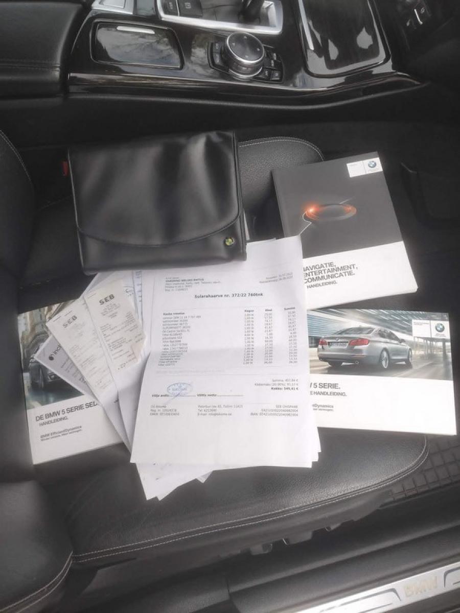 BMW 520 2013 in Narva, with an engine capacity of 0.00 L and mileage of 0 thousand km for 10990 €, photo 29 on AUTOMOTO.COM.LV