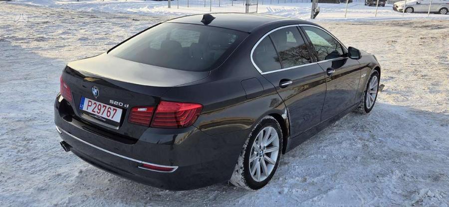 BMW 520 2014 Šauļi, ar dzinēja tilpumu 2.00 L un nobraukumu 228 tūkst. km par 10250 €, foto 4 vietnē AUTOMOTO.COM.LV
