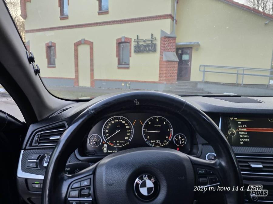 BMW 520 2014 Klaipėda, ar dzinēja tilpumu 2.00 L un nobraukumu 270 tūkst. km par 12500 €, foto 6 vietnē AUTOMOTO.COM.LV