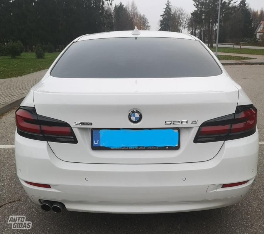 BMW 520 2015 in Vilnius, with an engine capacity of 2.00 L and mileage of 259 thousand km for 10200 €, photo 2 on AUTOMOTO.COM.LV