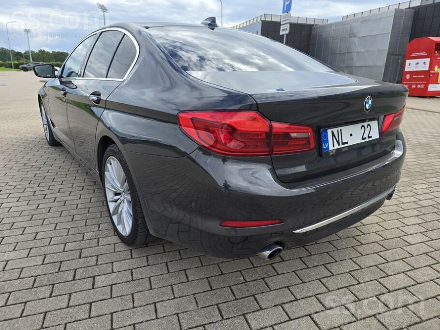 BMW 520 2017 in Riga, with an engine capacity of 2.00 L and mileage of 235 thousand km for 22500 €, photo 6 on AUTOMOTO.COM.LV