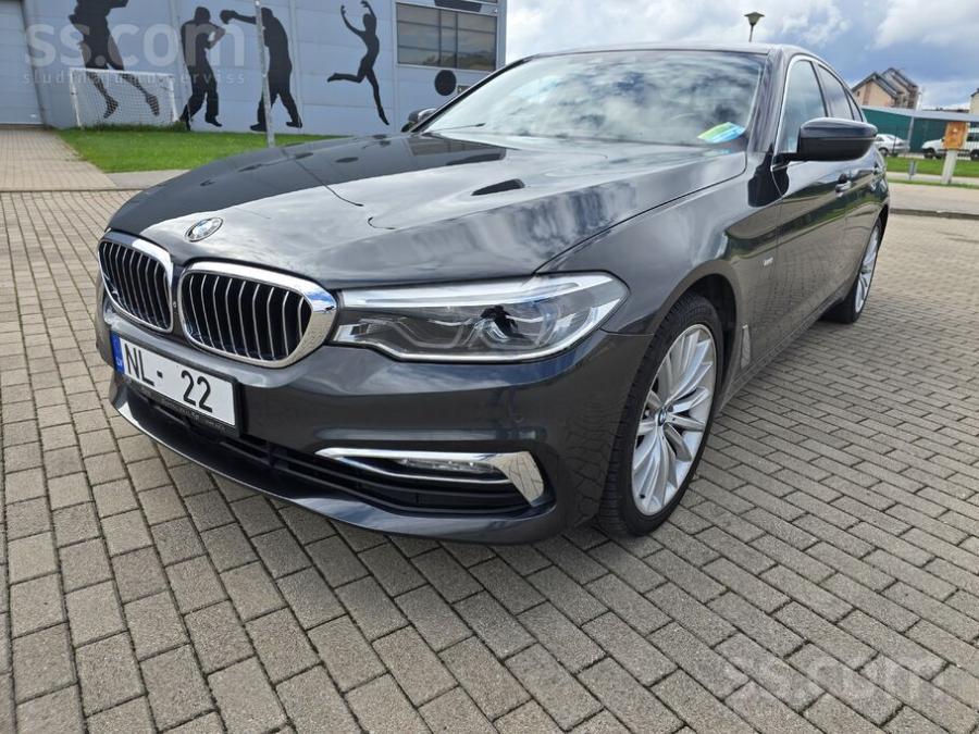 BMW 520 2017 in Riga, with an engine capacity of 2.00 L and mileage of 235 thousand km for 22500 €, photo 10 on AUTOMOTO.COM.LV