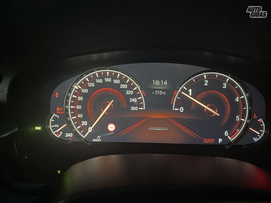 BMW 520 2017 in Siauliai, with an engine capacity of 2.00 L and mileage of 314 thousand km for 18100 €, photo 9 on AUTOMOTO.COM.LV