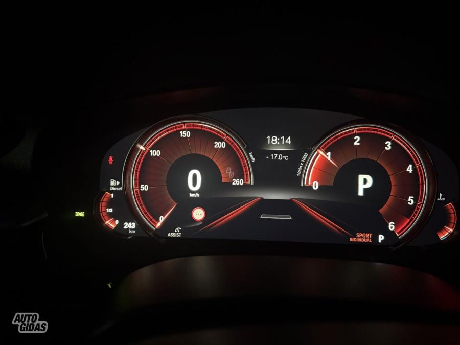 BMW 520 2017 in Siauliai, with an engine capacity of 2.00 L and mileage of 314 thousand km for 18100 €, photo 10 on AUTOMOTO.COM.LV
