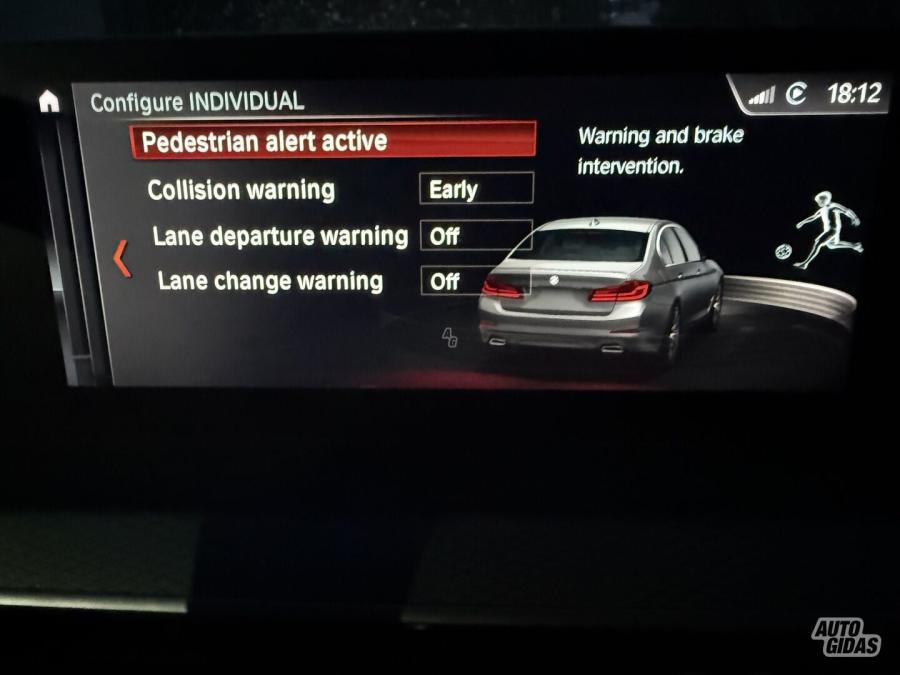 BMW 520 2017 in Siauliai, with an engine capacity of 2.00 L and mileage of 314 thousand km for 18100 €, photo 15 on AUTOMOTO.COM.LV