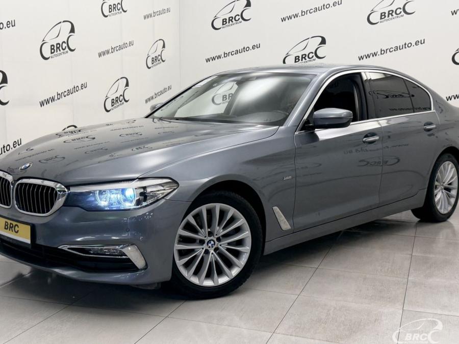 BMW 520 2017 in Vilnius, with an engine capacity of 2.00 L and mileage of 236 thousand km for 18900 €, photo 1 on AUTOMOTO.COM.LV