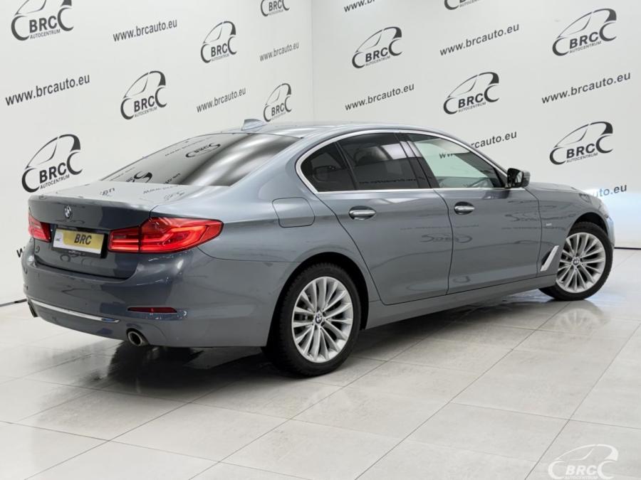 BMW 520 2017 in Vilnius, with an engine capacity of 2.00 L and mileage of 236 thousand km for 18900 €, photo 3 on AUTOMOTO.COM.LV