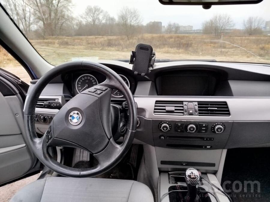 BMW 520 2006 Rīga, ar dzinēja tilpumu 2.00 L un nobraukumu 280 tūkst. km par 2200 €, foto 8 vietnē AUTOMOTO.COM.LV