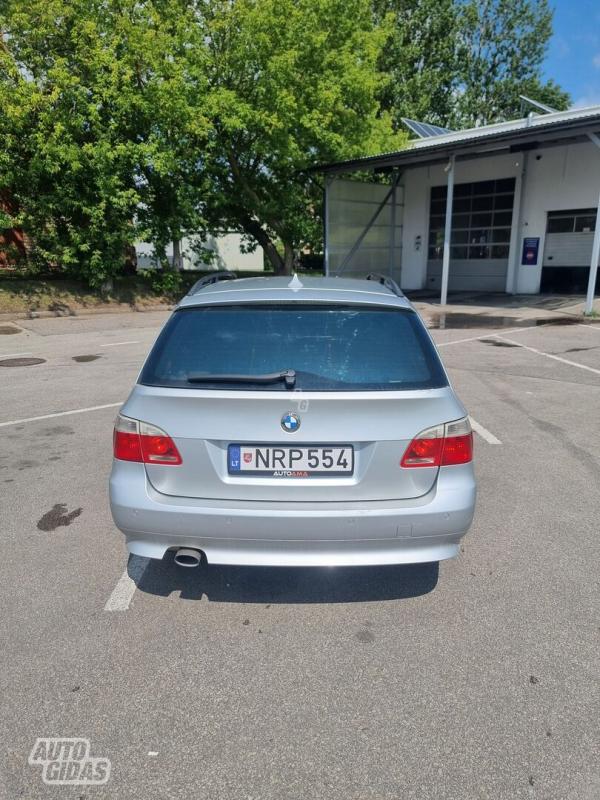 BMW 520 2006 in Panevezys, with an engine capacity of 2.00 L and mileage of 282 thousand km for 2700 €, photo 6 on AUTOMOTO.COM.LV