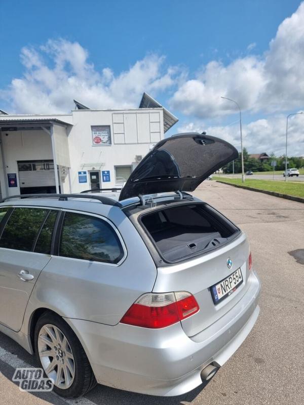 BMW 520 2006 in Panevezys, with an engine capacity of 2.00 L and mileage of 282 thousand km for 2700 €, photo 7 on AUTOMOTO.COM.LV