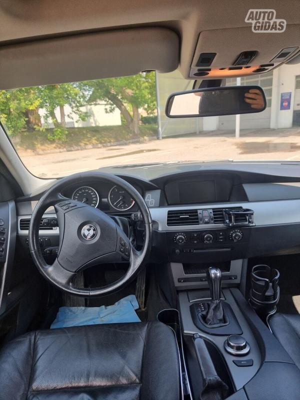 BMW 520 2006 in Panevezys, with an engine capacity of 2.00 L and mileage of 282 thousand km for 2700 €, photo 10 on AUTOMOTO.COM.LV