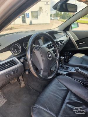 BMW 520 2006 in Panevezys, with an engine capacity of 2.00 L and mileage of 282 thousand km for 2700 €, photo 15 on AUTOMOTO.COM.LV