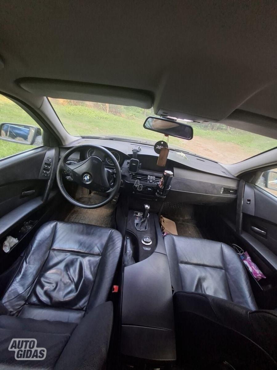 BMW 520 2006 Viļņa, ar dzinēja tilpumu 2.00 L un nobraukumu 473 tūkst. km par 1700 €, foto 6 vietnē AUTOMOTO.COM.LV