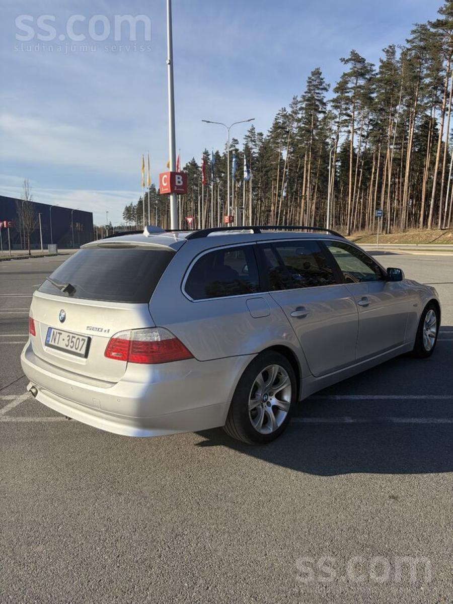 BMW 520 2007 Rīga, ar dzinēja tilpumu 2.00 L un nobraukumu 306 tūkst. km par 3400 €, foto 4 vietnē AUTOMOTO.COM.LV