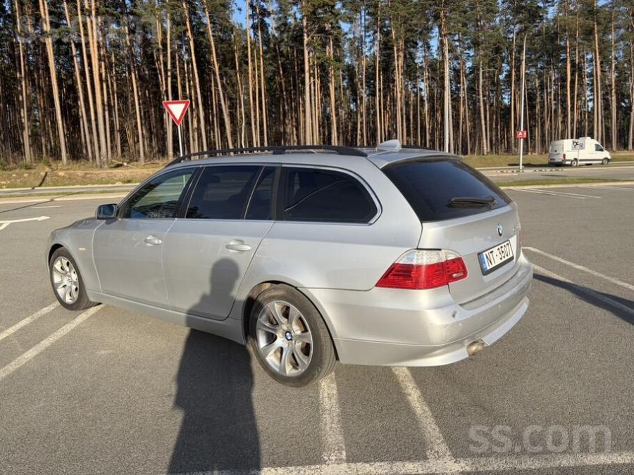 BMW 520 2007 Rīga, ar dzinēja tilpumu 2.00 L un nobraukumu 306 tūkst. km par 3400 €, foto 6 vietnē AUTOMOTO.COM.LV
