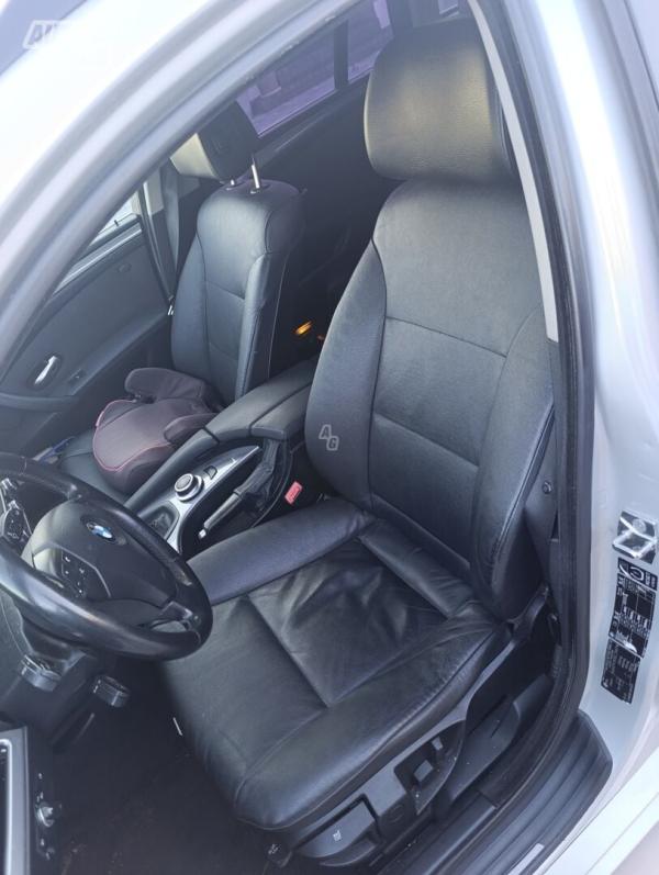 BMW 520 2007 Tauragė, ar dzinēja tilpumu 2.00 L un nobraukumu 350 tūkst. km par 4300 €, foto 9 vietnē AUTOMOTO.COM.LV