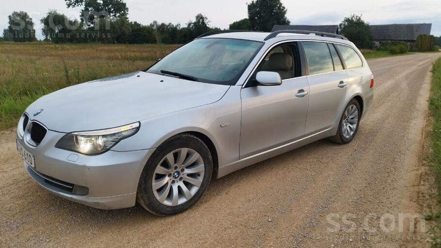 BMW 520 2008 Jēkabpils, ar dzinēja tilpumu 2.00 L un nobraukumu 261 tūkst. km par 9990 €, foto 3 vietnē AUTOMOTO.COM.LV