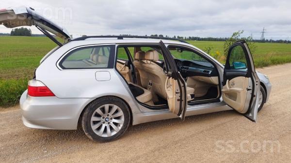 BMW 520 2008 Jēkabpils, ar dzinēja tilpumu 2.00 L un nobraukumu 261 tūkst. km par 9990 €, foto 5 vietnē AUTOMOTO.COM.LV