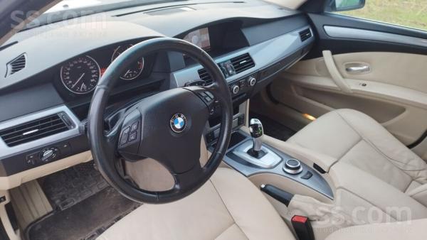 BMW 520 2008 Jēkabpils, ar dzinēja tilpumu 2.00 L un nobraukumu 261 tūkst. km par 9990 €, foto 9 vietnē AUTOMOTO.COM.LV