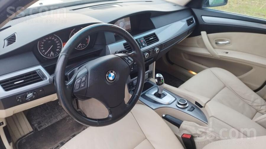 BMW 520 2008 Jēkabpils, ar dzinēja tilpumu 2.00 L un nobraukumu 261 tūkst. km par 9990 €, foto 9 vietnē AUTOMOTO.COM.LV