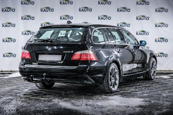 BMW 520 2008 in Kaunas, with an engine capacity of 2.00 L and mileage of 362 thousand km for 5990 €, photo 3 on AUTOMOTO.COM.LV