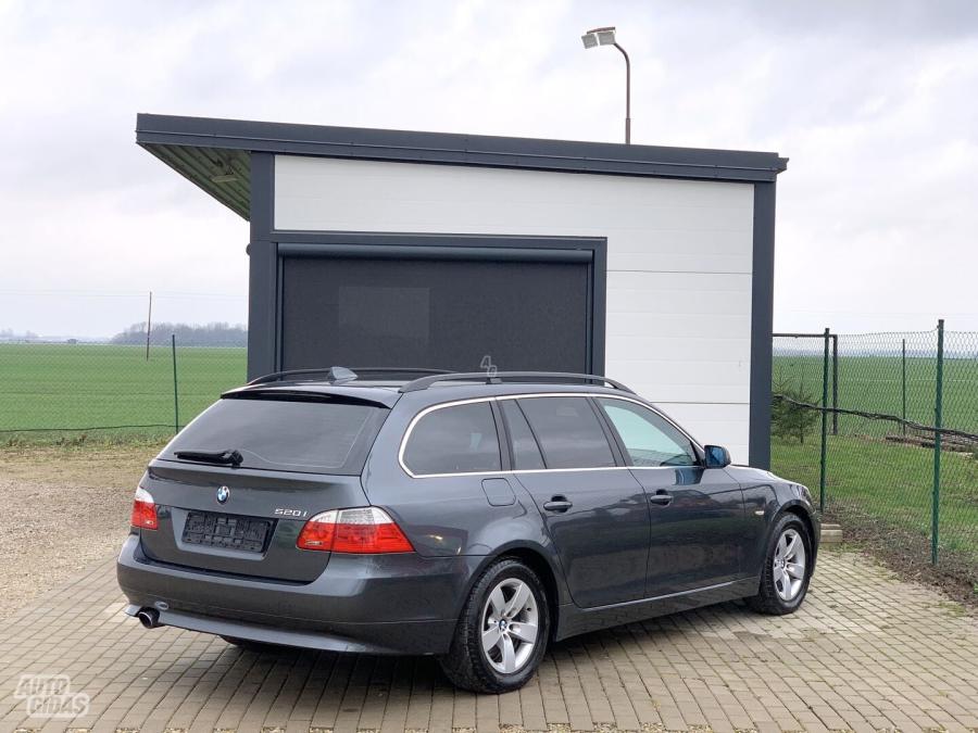 BMW 520 2008 in Kaunas, with an engine capacity of 2.00 L and mileage of 244 thousand km for 3999 €, photo 5 on AUTOMOTO.COM.LV