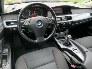 BMW 520 2008 in Kaunas, with an engine capacity of 2.00 L and mileage of 244 thousand km for 3999 €, photo 13 on AUTOMOTO.COM.LV