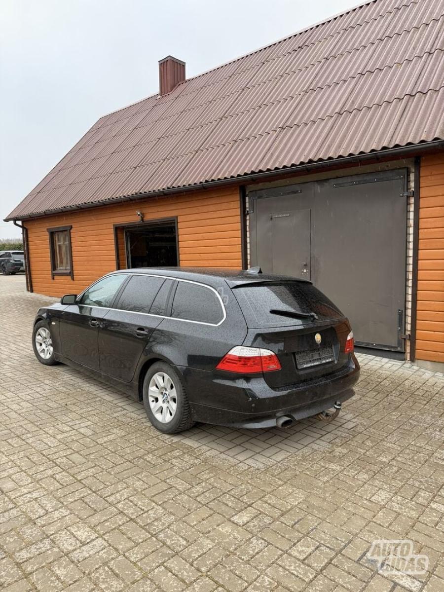 BMW 520 2008 in Vilnius, with an engine capacity of 2.00 L and mileage of 220 thousand km for 2400 €, photo 4 on AUTOMOTO.COM.LV