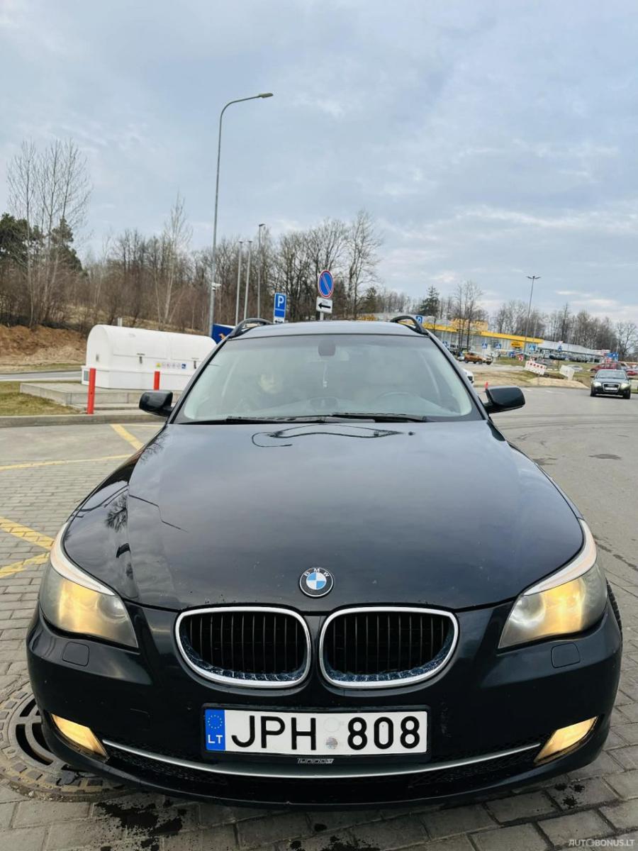 BMW 520 2008 in Vilnius, with an engine capacity of 2.00 L and mileage of 482 thousand km for 3250 €, photo 4 on AUTOMOTO.COM.LV