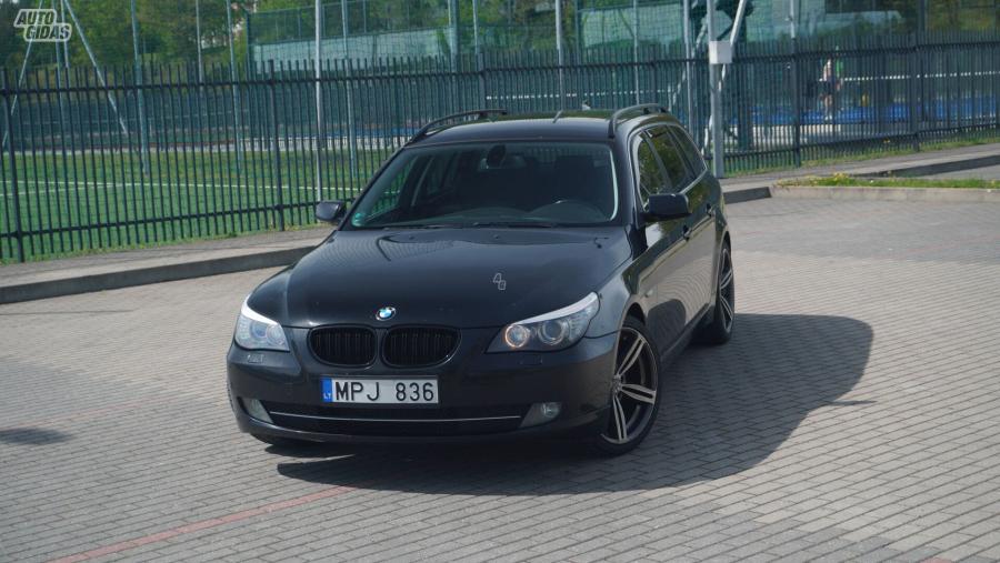 BMW 520 2008 Viļņa, ar dzinēja tilpumu 2.00 L un nobraukumu 344 tūkst. km par 4400 €, foto 1 vietnē AUTOMOTO.COM.LV