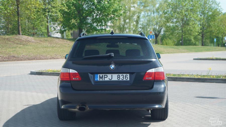 BMW 520 2008 Viļņa, ar dzinēja tilpumu 2.00 L un nobraukumu 344 tūkst. km par 4400 €, foto 7 vietnē AUTOMOTO.COM.LV
