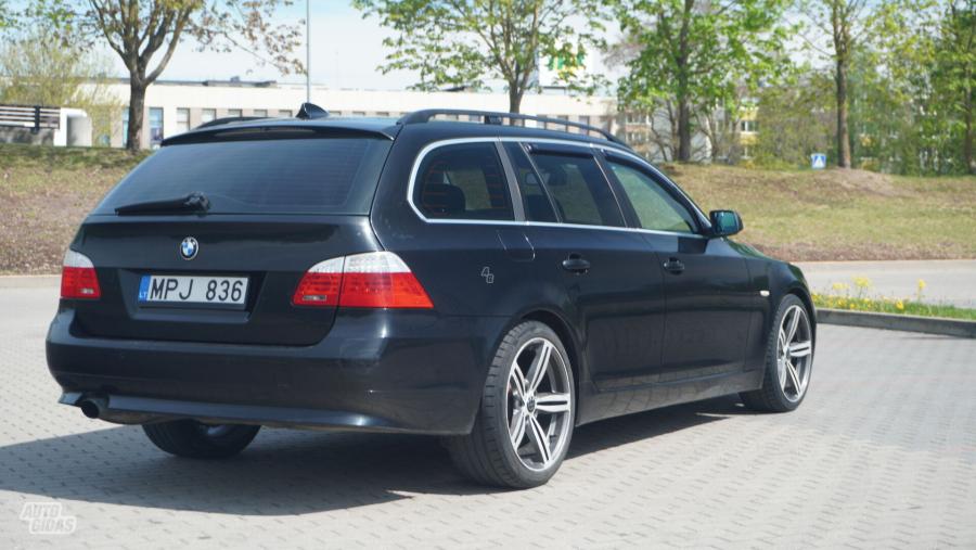 BMW 520 2008 Viļņa, ar dzinēja tilpumu 2.00 L un nobraukumu 344 tūkst. km par 4400 €, foto 9 vietnē AUTOMOTO.COM.LV
