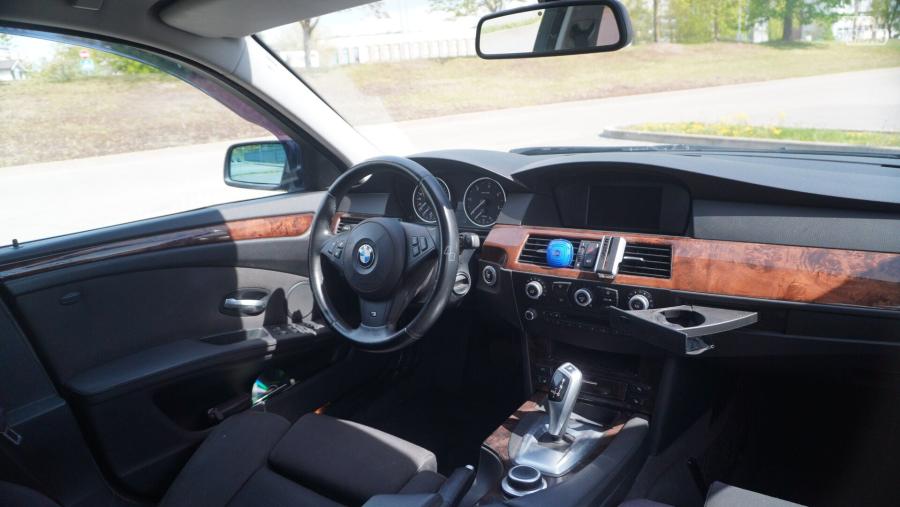 BMW 520 2008 Viļņa, ar dzinēja tilpumu 2.00 L un nobraukumu 344 tūkst. km par 4400 €, foto 10 vietnē AUTOMOTO.COM.LV