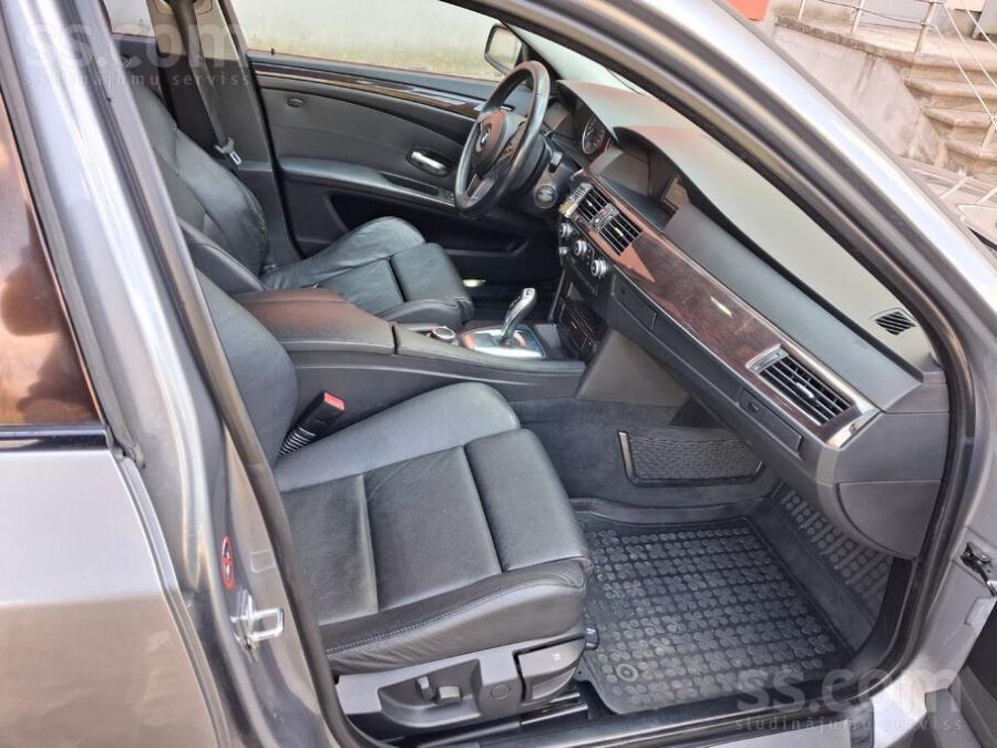 BMW 520 2008 Liepāja, ar dzinēja tilpumu 2.00 L un nobraukumu 303 tūkst. km par 6000 €, foto 8 vietnē AUTOMOTO.COM.LV