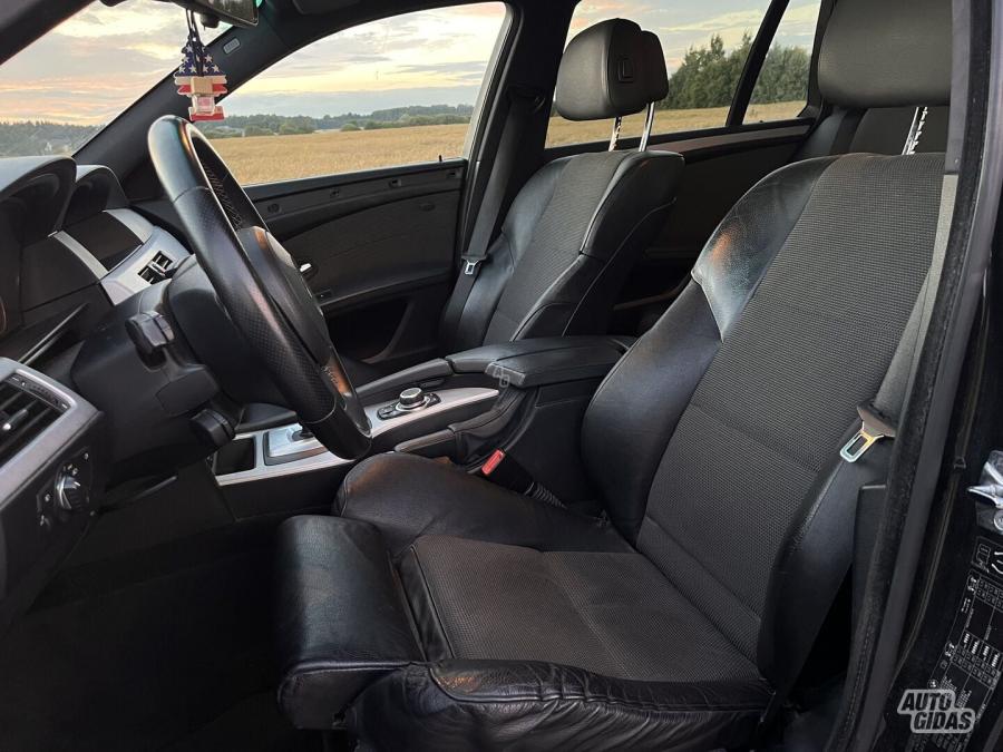 BMW 520 2008 in Klaipeda, with an engine capacity of 2.00 L and mileage of 338 thousand km for 2450 €, photo 9 on AUTOMOTO.COM.LV