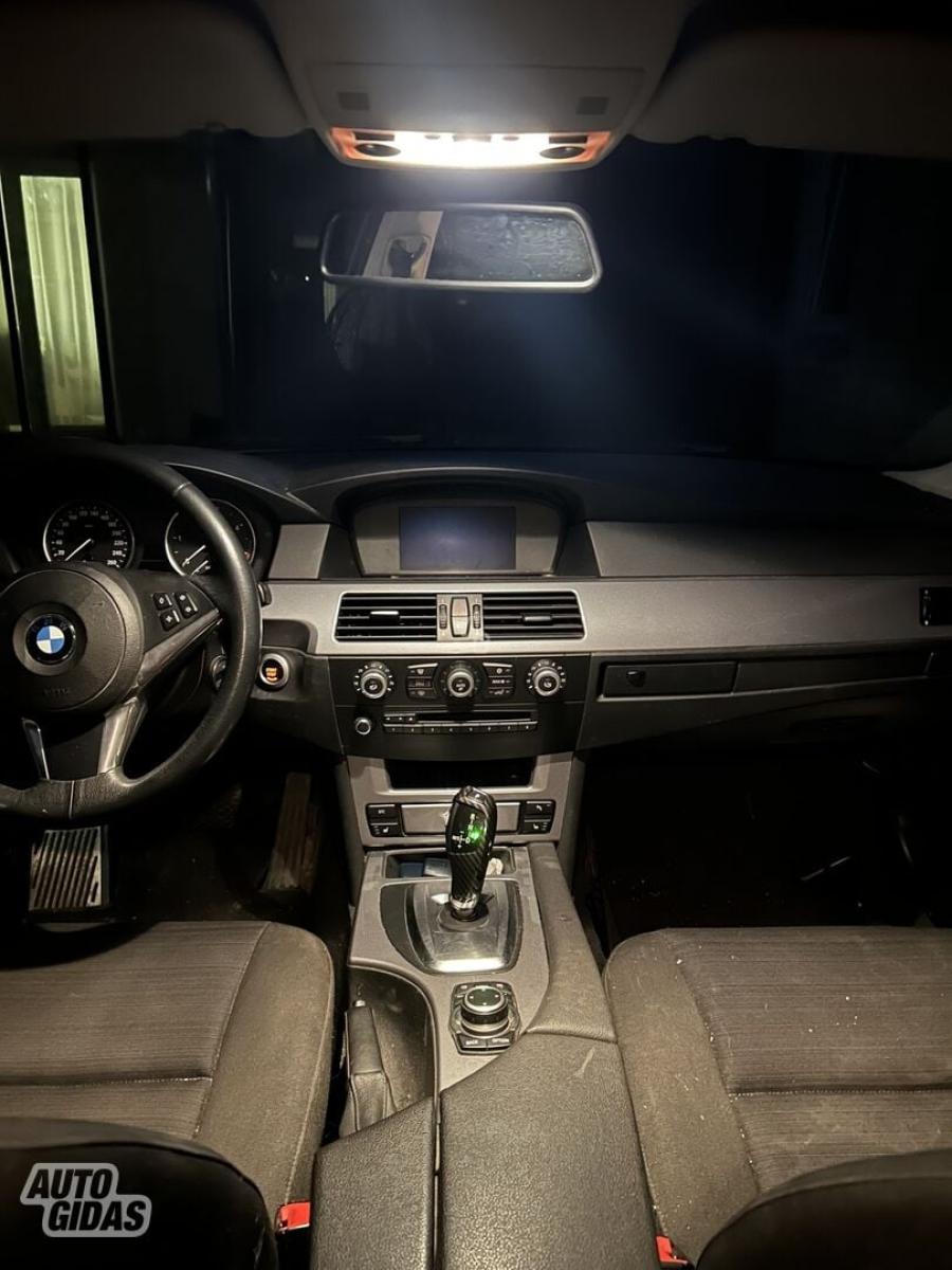BMW 520 2009 in Panevezys, with an engine capacity of 2.00 L and mileage of 390 thousand km for 5000 €, photo 6 on AUTOMOTO.COM.LV