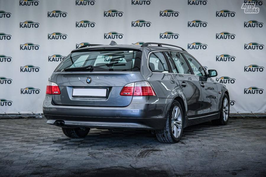 BMW 520 2009 in Kaunas, with an engine capacity of 2.50 L and mileage of 256 thousand km for 6290 €, photo 4 on AUTOMOTO.COM.LV
