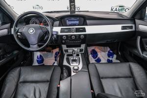 BMW 520 2009 in Kaunas, with an engine capacity of 2.50 L and mileage of 256 thousand km for 6290 €, photo 9 on AUTOMOTO.COM.LV