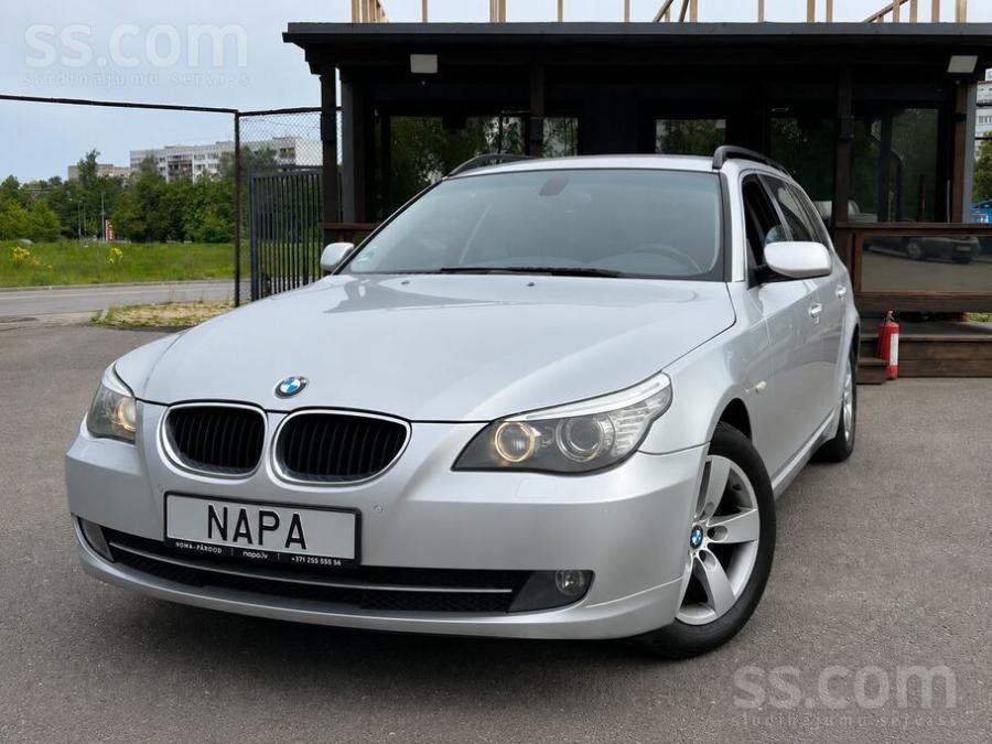 BMW 520 2009 in Riga, with an engine capacity of 2.00 L and mileage of 338 thousand km for 3850 €, photo 1 on AUTOMOTO.COM.LV