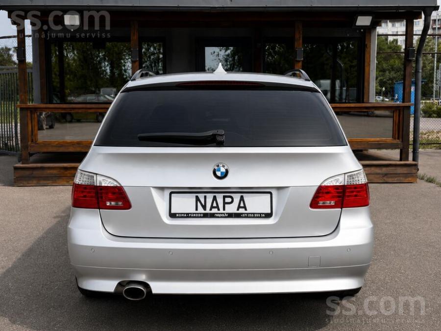 BMW 520 2009 in Riga, with an engine capacity of 2.00 L and mileage of 338 thousand km for 3850 €, photo 8 on AUTOMOTO.COM.LV