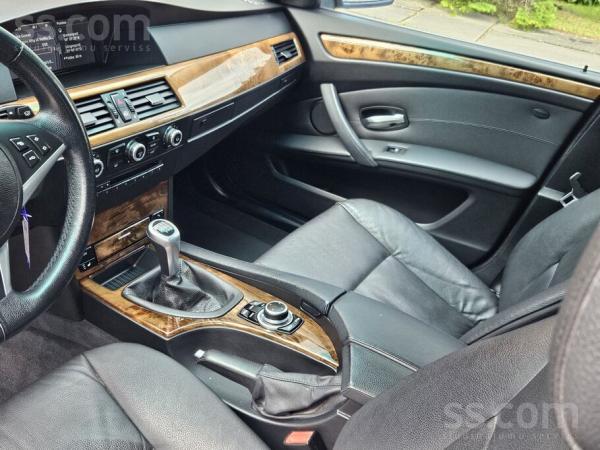 BMW 520 2009 in Jekabpils, with an engine capacity of 2.00 L and mileage of 355 thousand km for 4490 €, photo 9 on AUTOMOTO.COM.LV