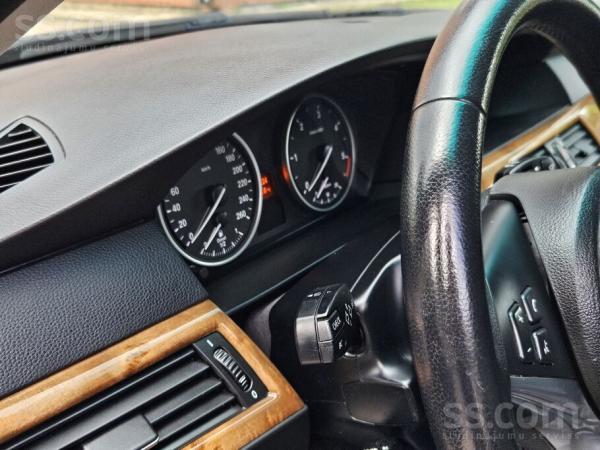 BMW 520 2009 in Jekabpils, with an engine capacity of 2.00 L and mileage of 355 thousand km for 4490 €, photo 10 on AUTOMOTO.COM.LV