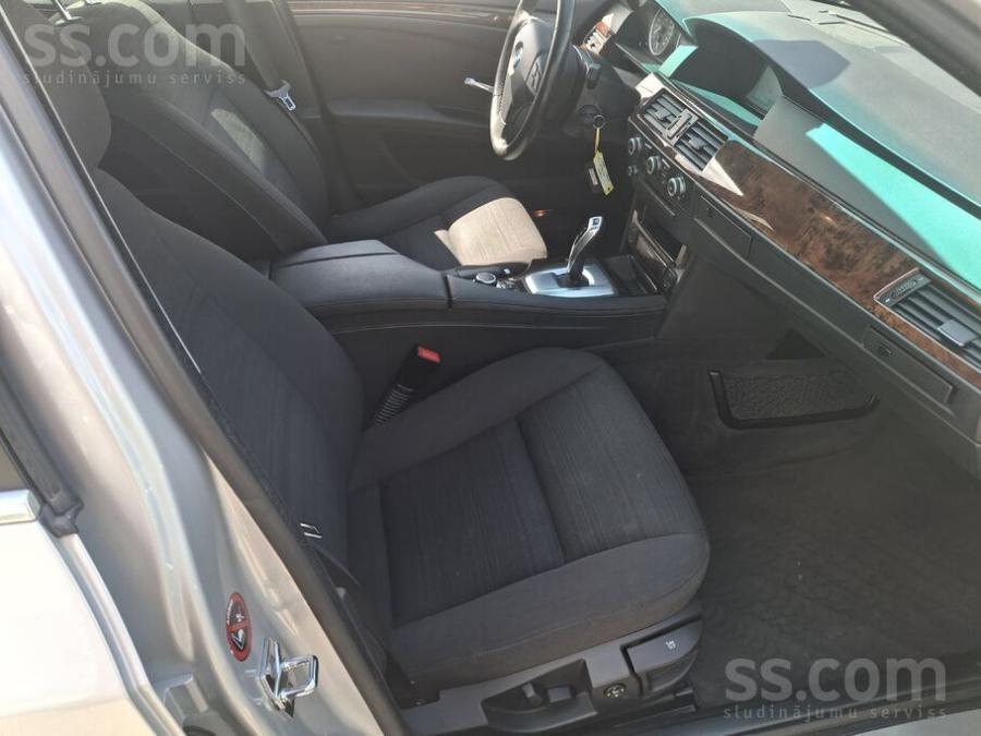 BMW 520 2009 Valmiera, ar dzinēja tilpumu 2.00 L un nobraukumu 330 tūkst. km par 3990 €, foto 6 vietnē AUTOMOTO.COM.LV