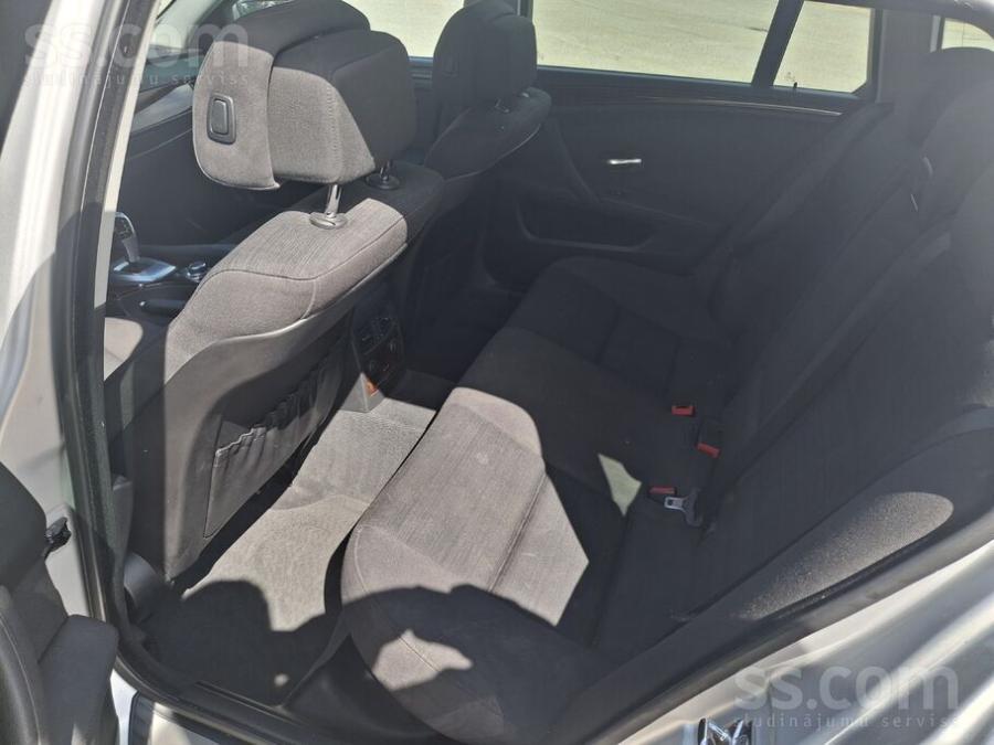 BMW 520 2009 Valmiera, ar dzinēja tilpumu 2.00 L un nobraukumu 330 tūkst. km par 3990 €, foto 10 vietnē AUTOMOTO.COM.LV