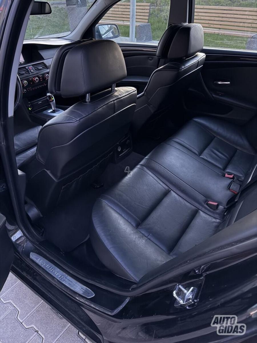 BMW 520 2009 in Kaunas, with an engine capacity of 2.00 L and mileage of 376 thousand km for 3450 €, photo 12 on AUTOMOTO.COM.LV