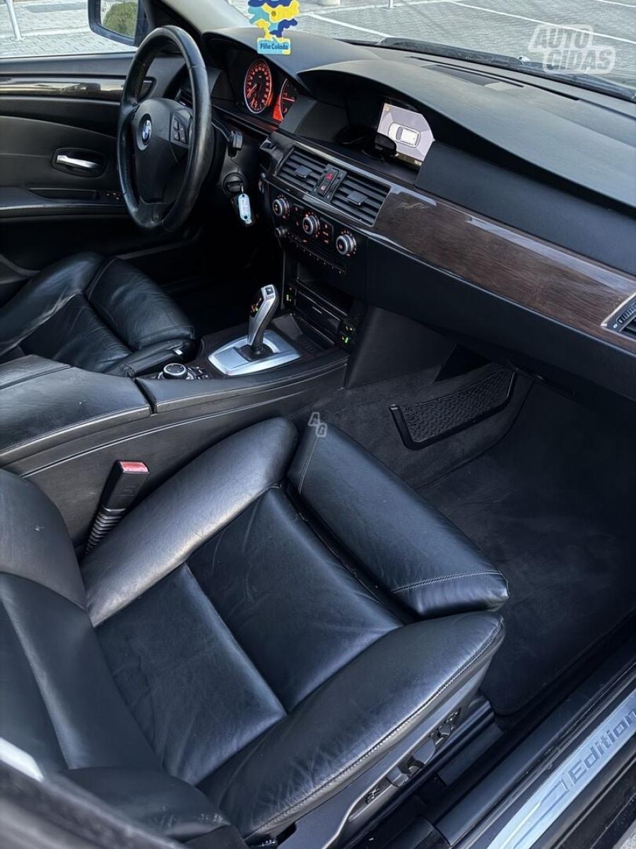 BMW 520 2009 in Kaunas, with an engine capacity of 2.00 L and mileage of 376 thousand km for 3450 €, photo 16 on AUTOMOTO.COM.LV