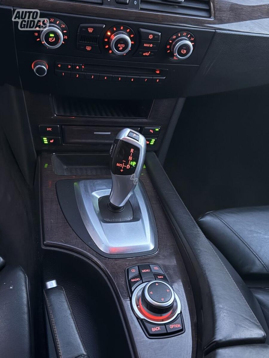 BMW 520 2009 in Kaunas, with an engine capacity of 2.00 L and mileage of 376 thousand km for 3450 €, photo 18 on AUTOMOTO.COM.LV