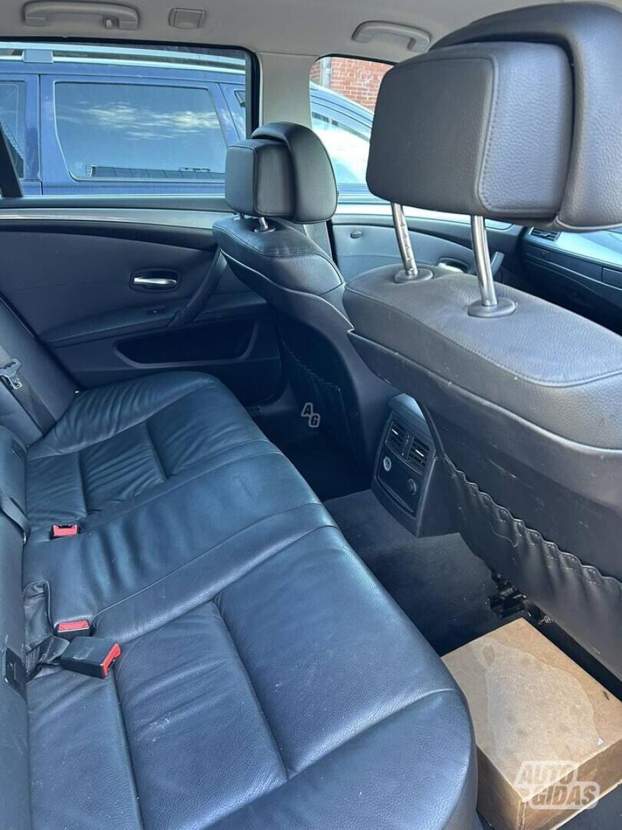 BMW 520 2009 in Vilnius, with an engine capacity of 2.00 L and mileage of 230 thousand km for 1500 €, photo 14 on AUTOMOTO.COM.LV